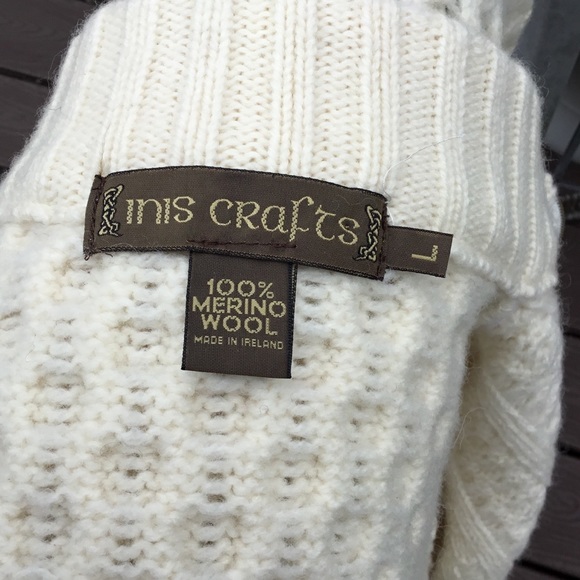 Inis Crafts | Sweaters | Inis Crafts Merino Wool Full Zip Sweater ...